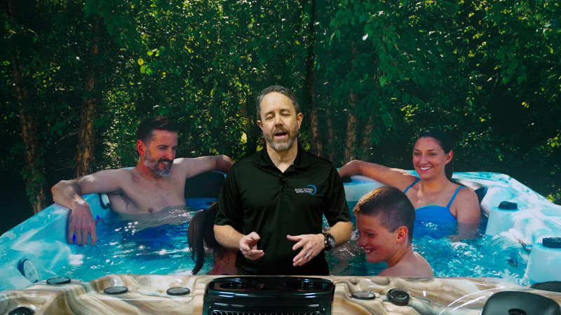 Locating the Serial Number for a Spa | Aqua Living